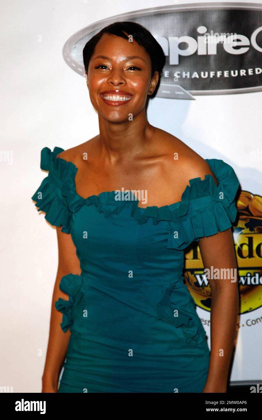 Tracey Heggins at the Super Special Rooftop Party & American Music ...