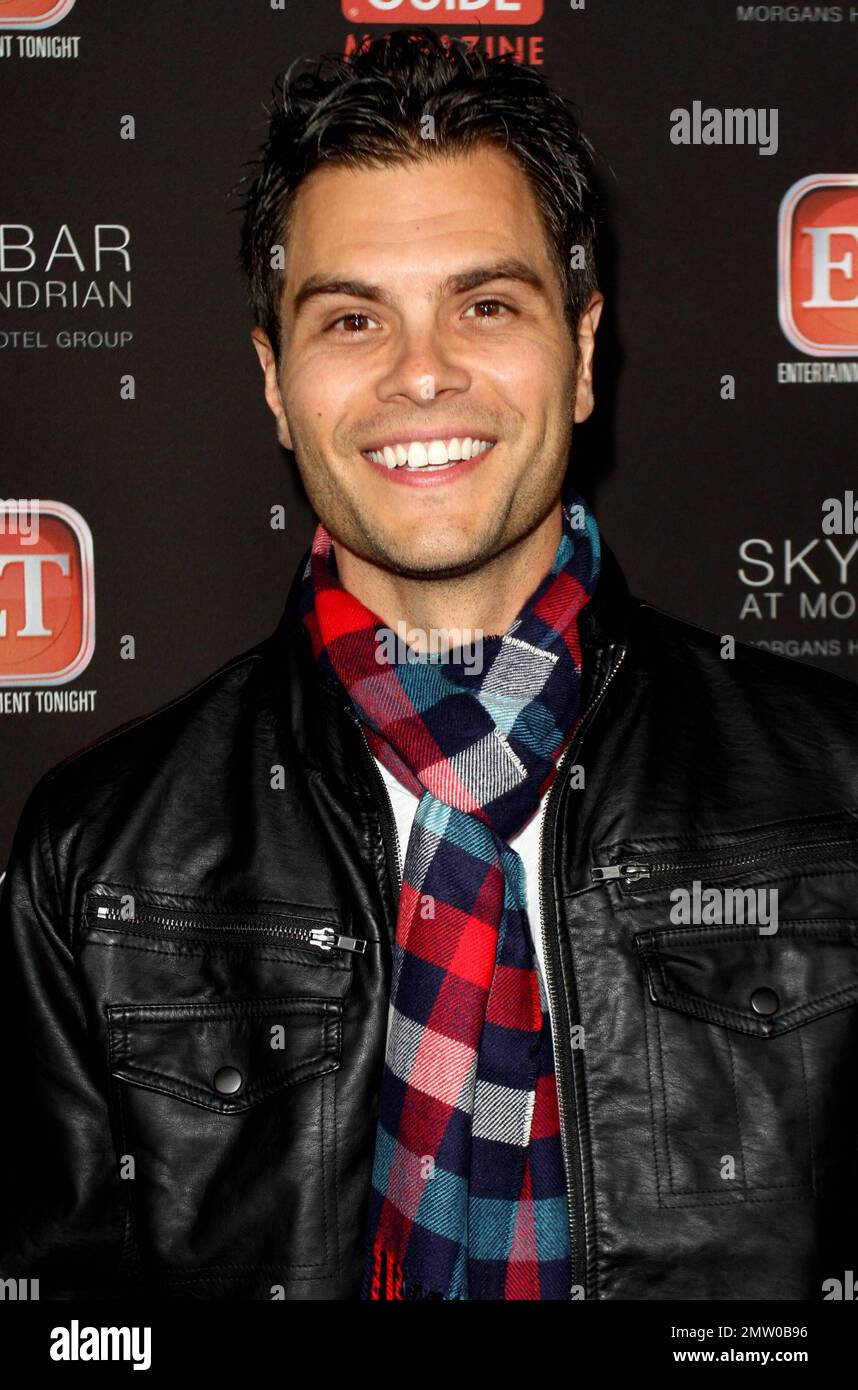 Actor Erik Valdez arriving at TV Guide Magazine's Annual Hot List Party ...