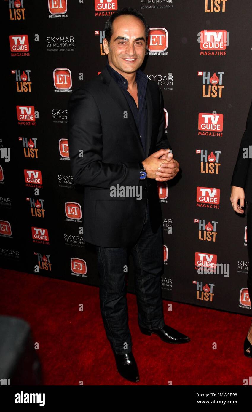 Actor Navid Negahban arriving at TV Guide Magazine's Annual Hot List ...
