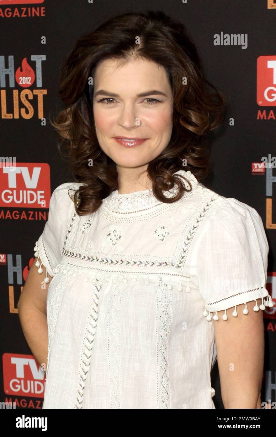 Actress Betsy Brandt arriving at TV Guide Magazine's Annual Hot List ...