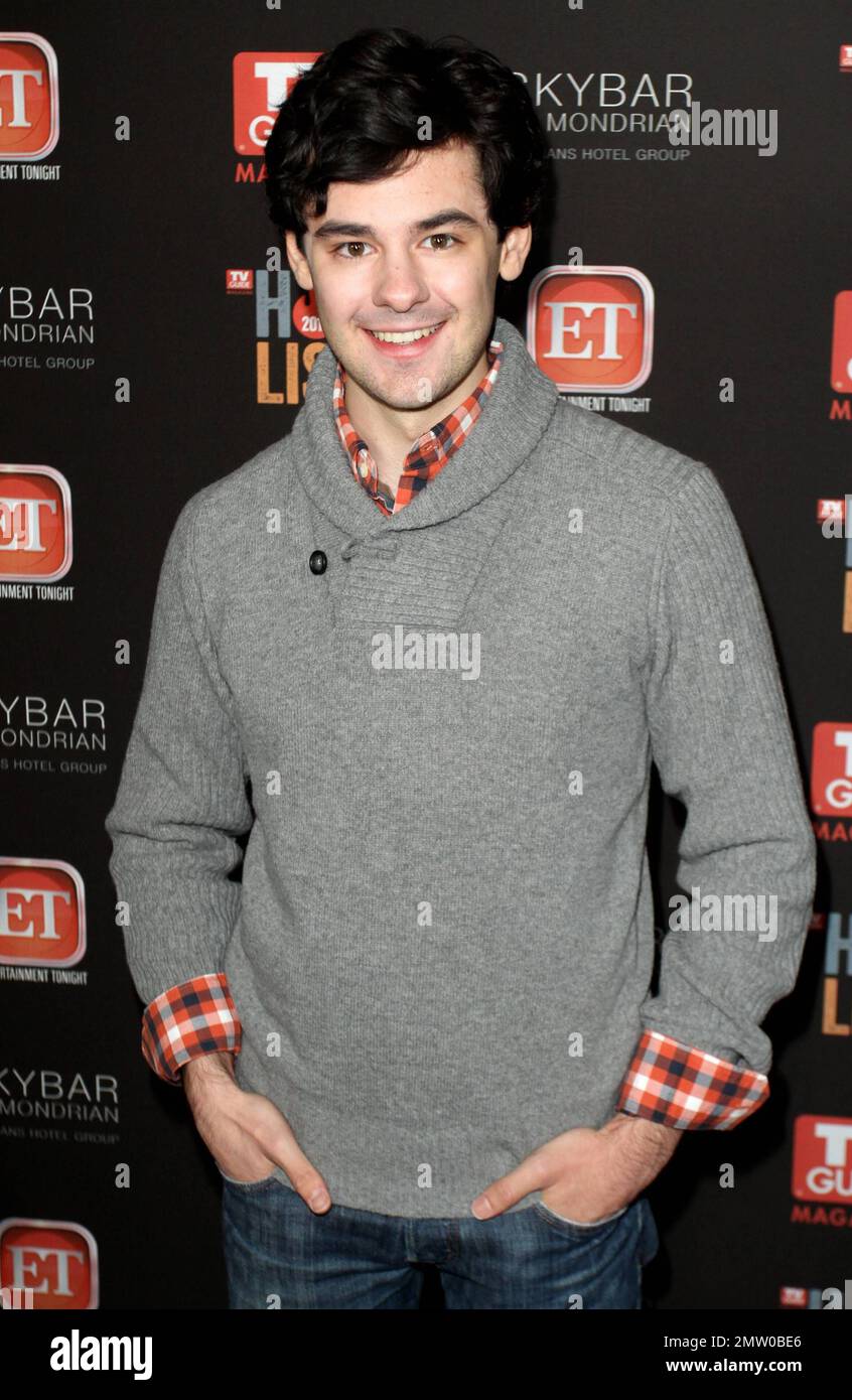 Actor Brendan Robinson arriving at TV Guide Magazine's Annual Hot List ...