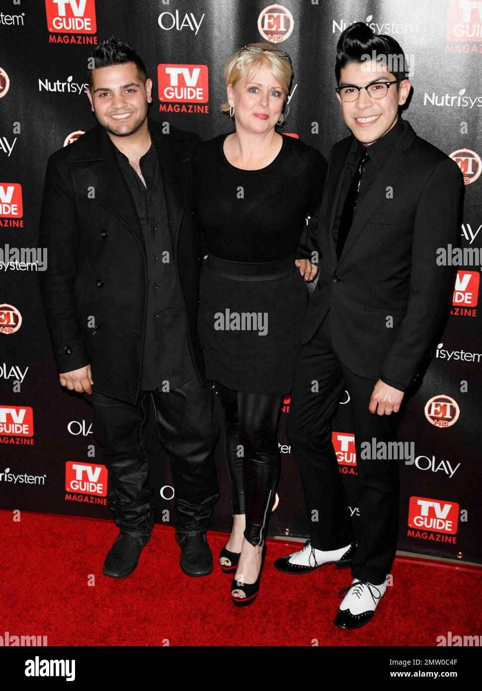 Mondo Guerra (R) arrives at Drai's Hollywood for TV Guide Magazine's ...