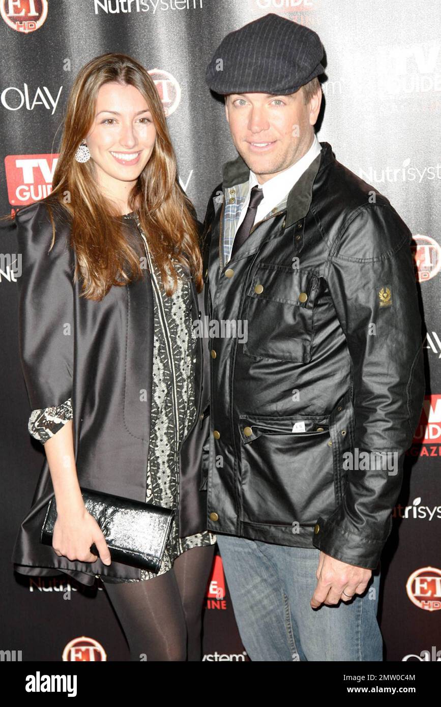 Michael Weatherly (R) arrives at Drai's Hollywood for TV Guide Magazine ...