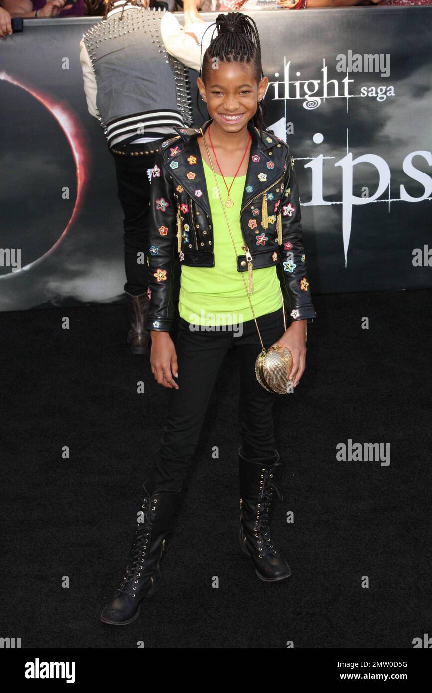 Willow Smith at the premiere of The Twilight Saga: Eclipse at the Nokia ...