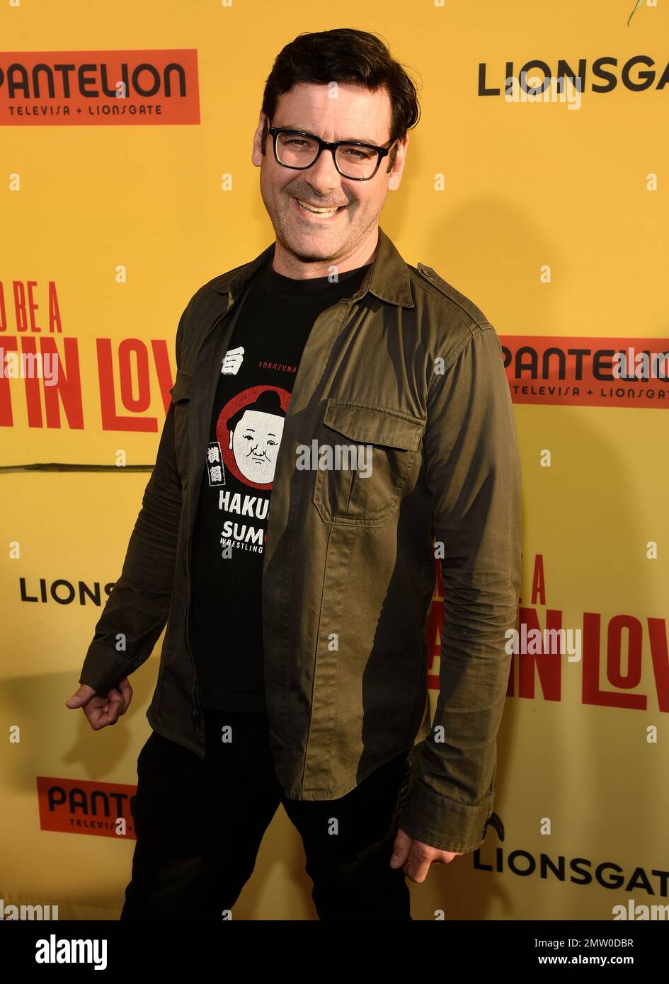 Mather Zickel arrives at the Los Angeles premiere of "How to Be a Latin ...
