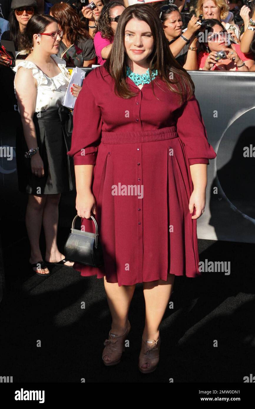 Stephanie Meyer at the premiere of The Twilight Saga: Eclipse at the Nokia Theatre. Los Angeles ...