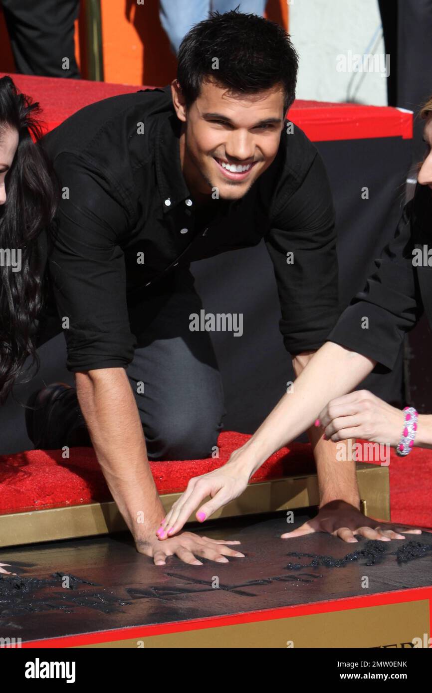 "Twilight Saga" trio Kristen Stewart, Robert Pattinson and Taylor ...