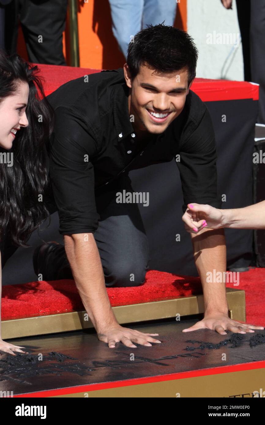 "Twilight Saga" trio Kristen Stewart, Robert Pattinson and Taylor ...