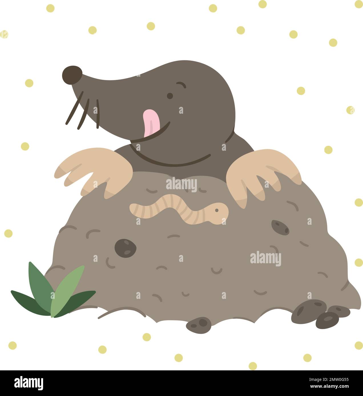 Moles Clip Art Funny