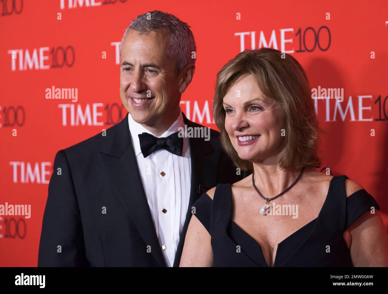 Audrey Meyer, right, and Danny Meyer attend the TIME 100 Gala ...