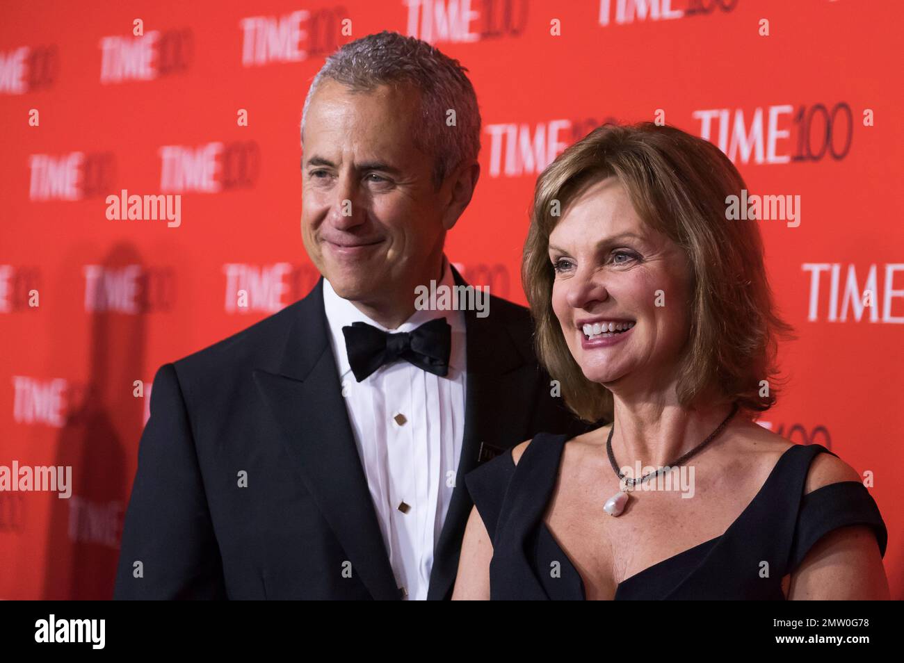 Audrey Meyer, right, and Danny Meyer attend the TIME 100 Gala ...