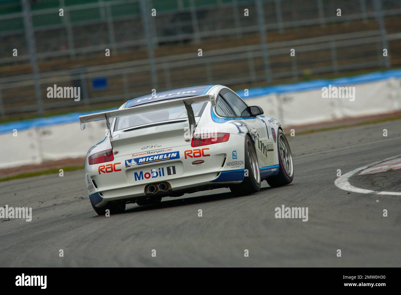 2008 Porsche Carrera cup of Great Britain press day car at Silverstone ...