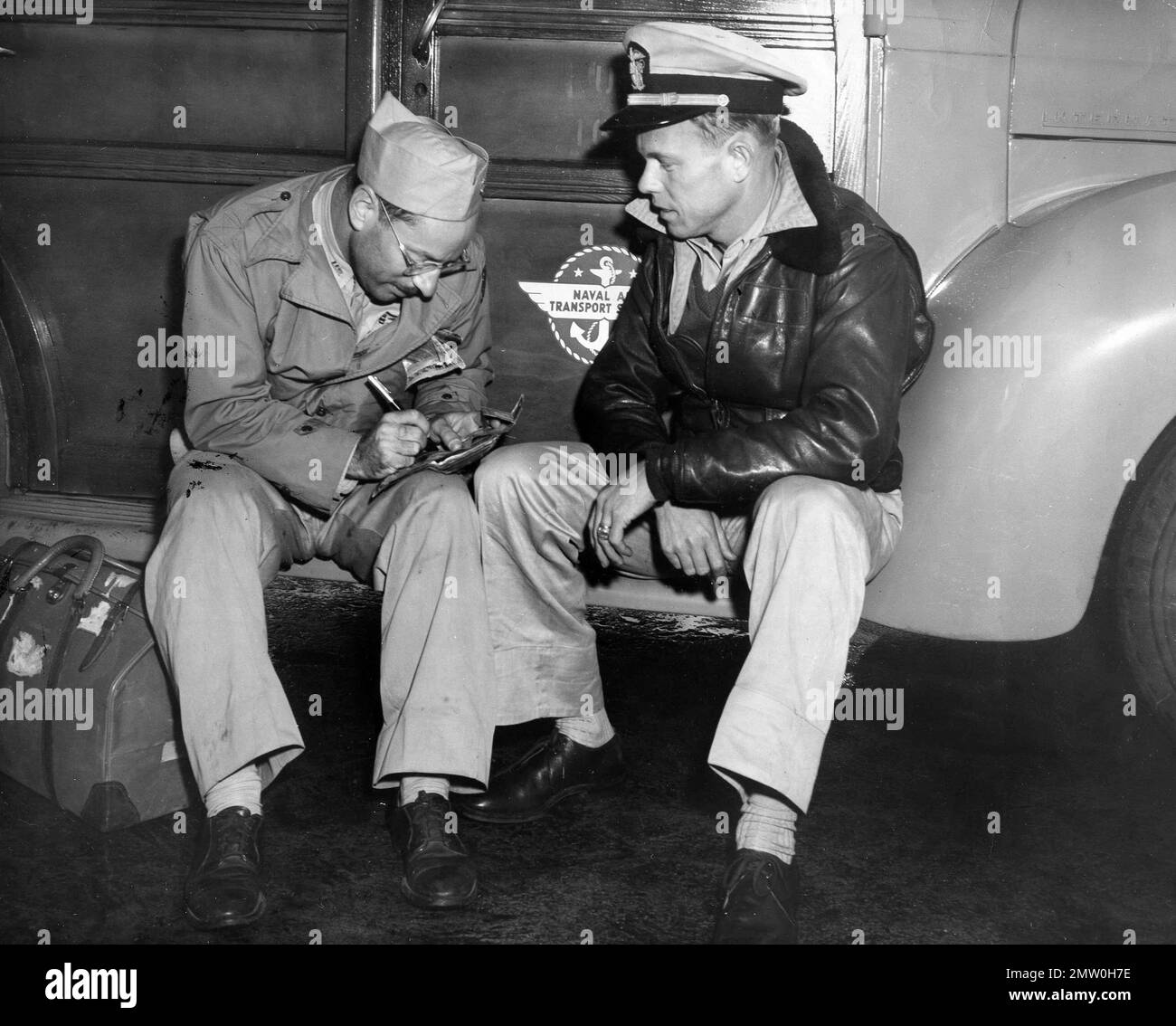 In this photo provided by the U.S. Navy, AP staff photographer Joe ...
