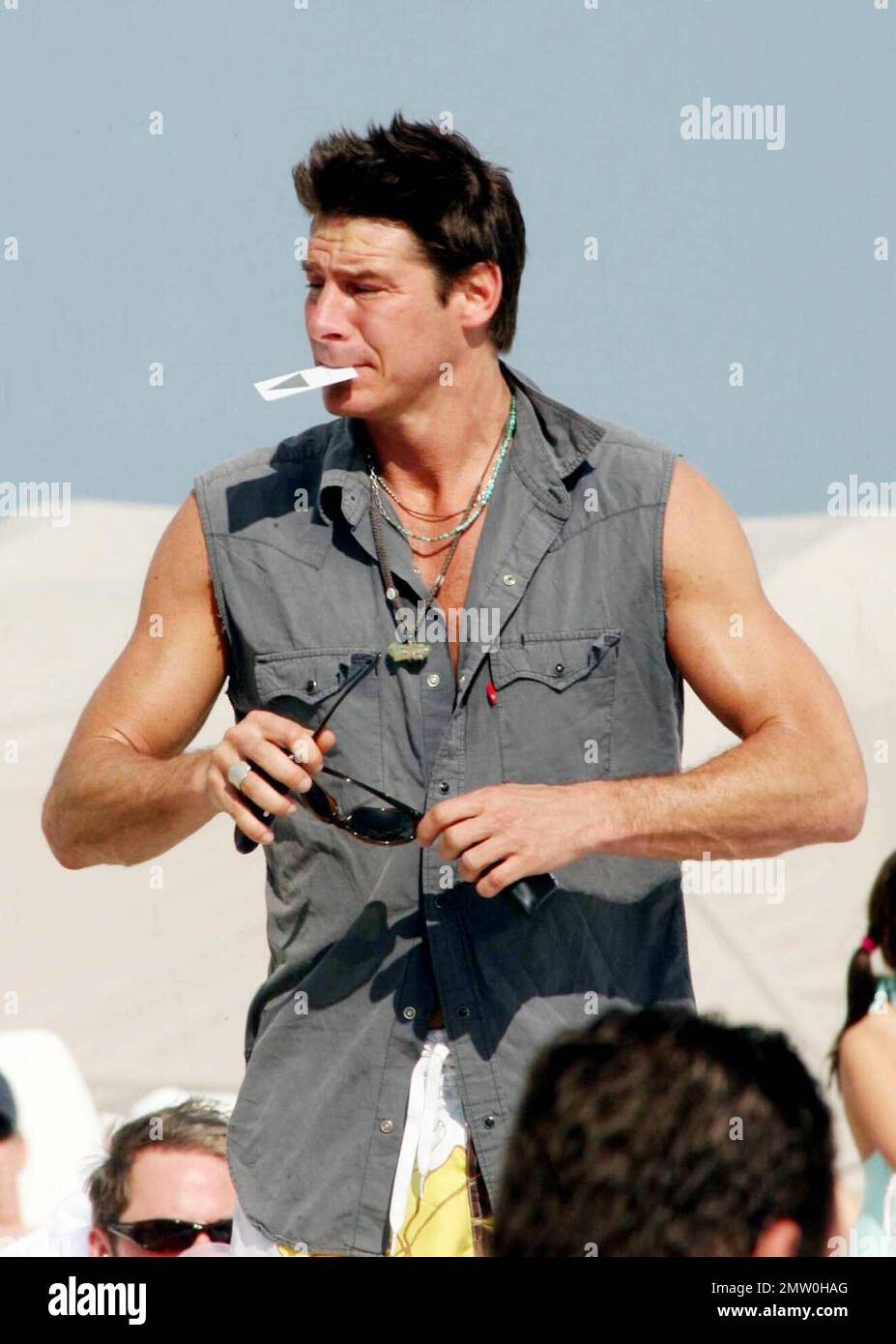 "Extreme Makeover: Home Edition" host Ty Pennington relaxes in the sun ...