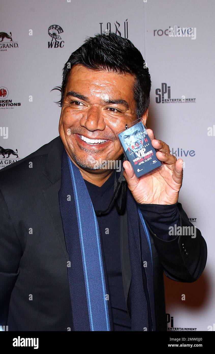 George Lopez at the grand opening of Tyson's one-man show 'Mike Tyson ...