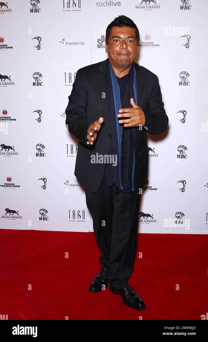 George Lopez at the grand opening of Tyson's one-man show 'Mike Tyson ...