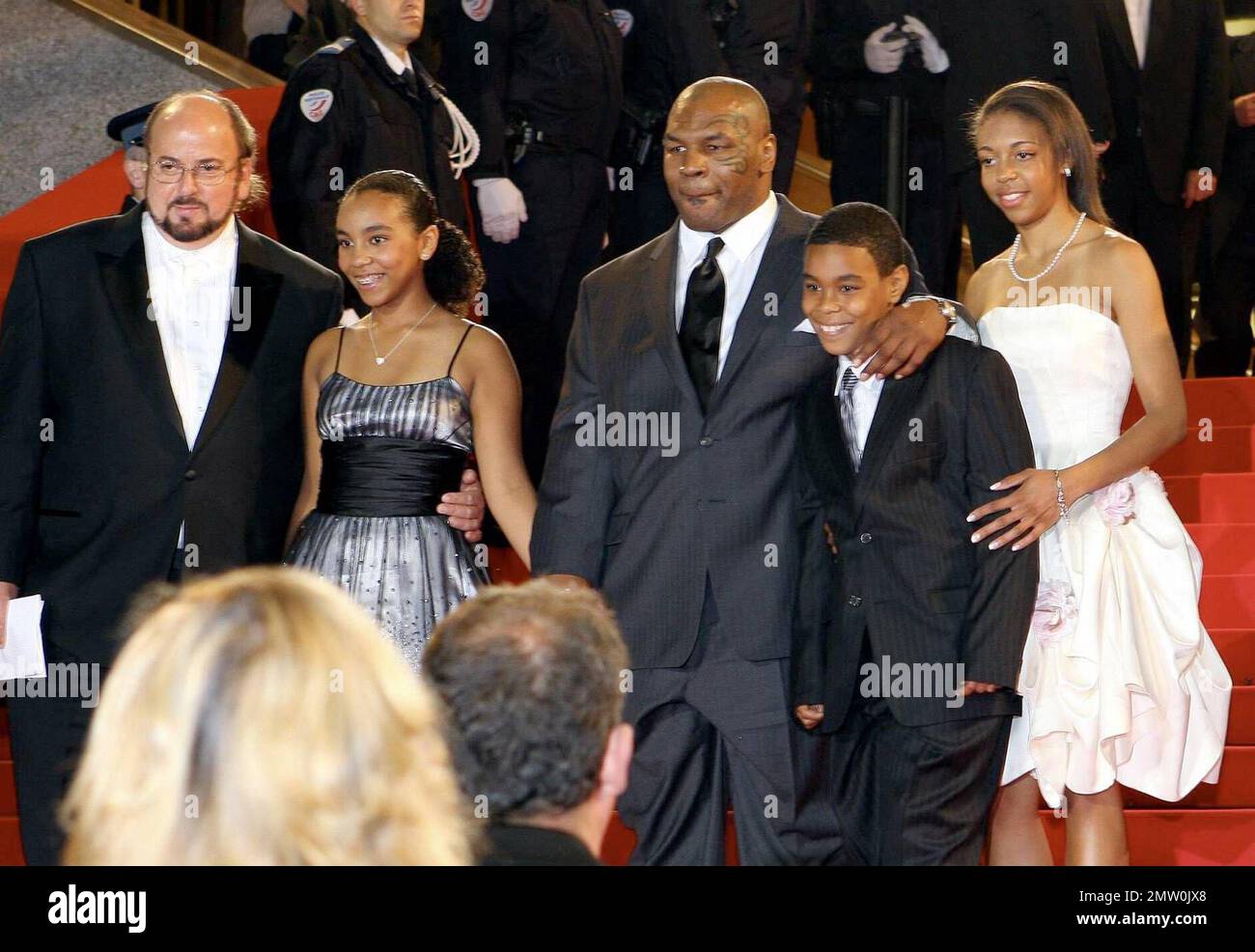 Mike Tyson and family attend the premiere of "Tyson" the new ...