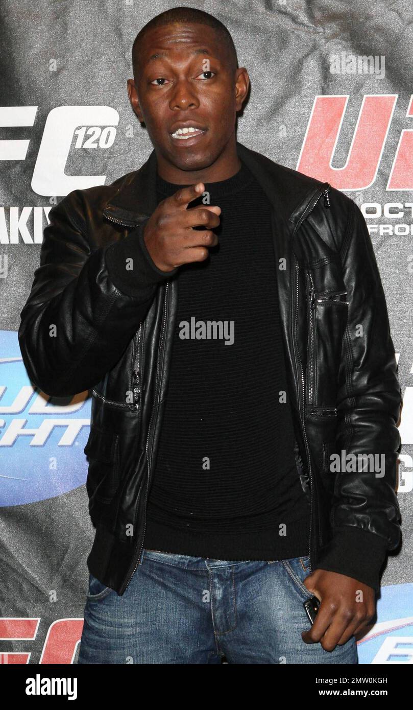 Rapper Dizzee Rascal attends Ultimate Fighting Championship (UFC) 120 ...