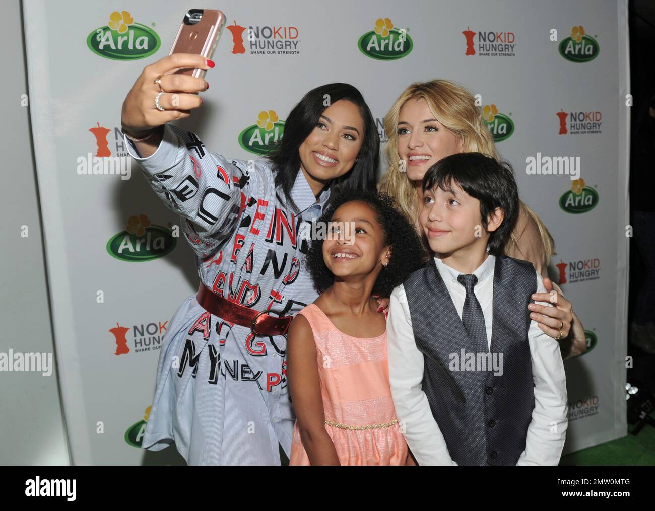 IMAGE DISTRIBUTED FOR ARLA FOODS - Ayesha Curry, left, celebrity chef ...