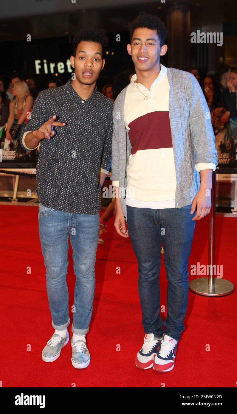 Rizzle Kicks at the European premiere of Marvel's "Avengers Assemble ...