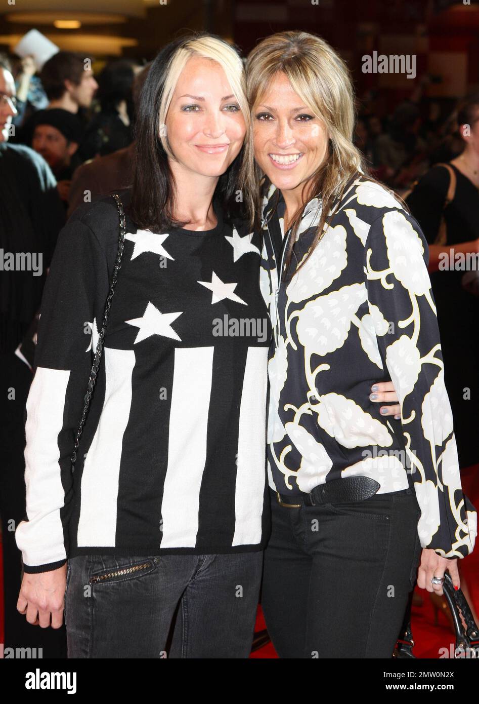 Nicole & Natalie Appleton at the European premiere of Marvel's ...