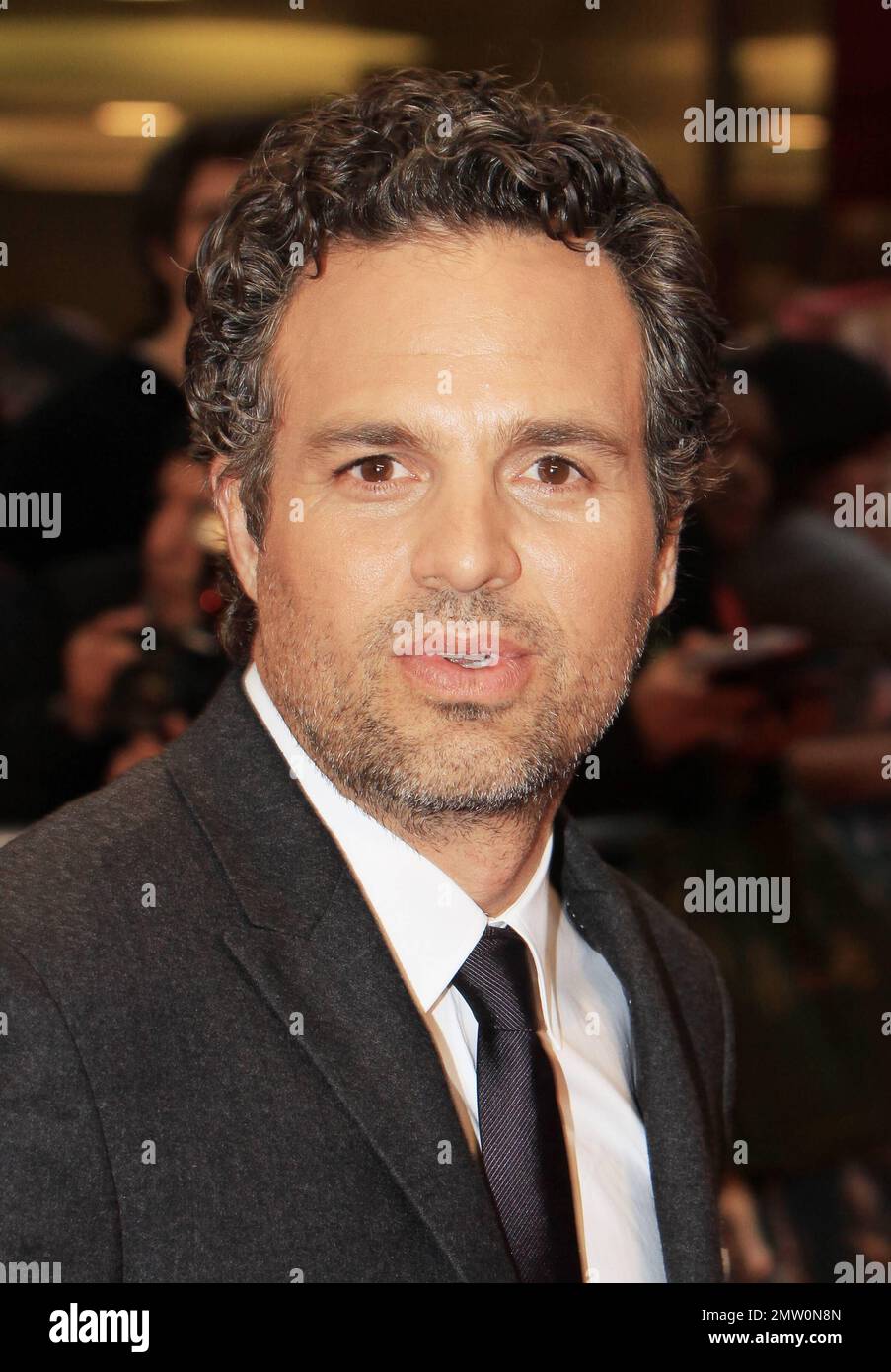 Mark Ruffalo at the European premiere of Marvel's "Avengers Assemble ...