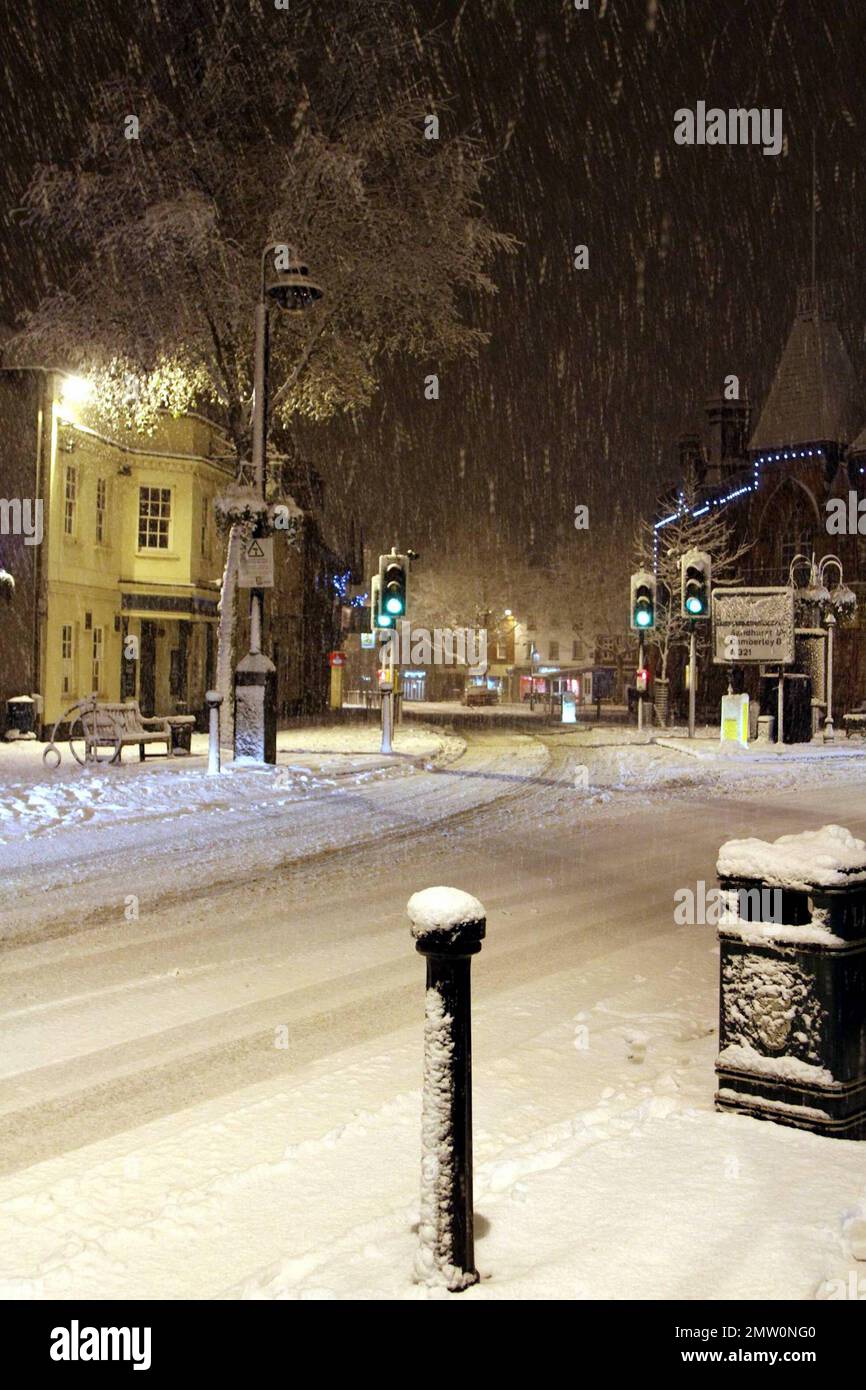 The UK has been hit by some of the worst winter weather in 30 years ...