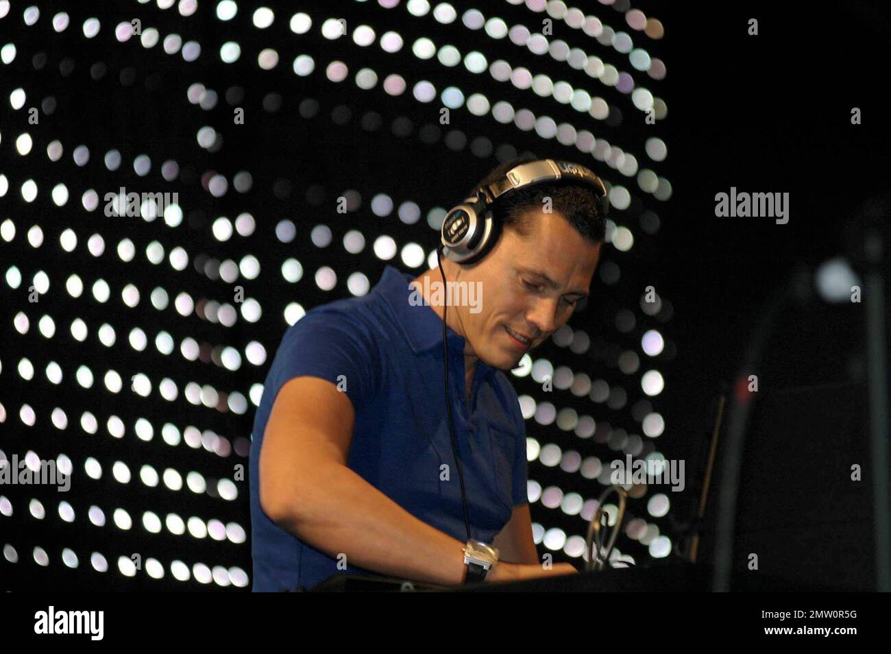 DJ Tiesto at the Ultra Music Festival in Bicentennial Park. Miami, FL ...