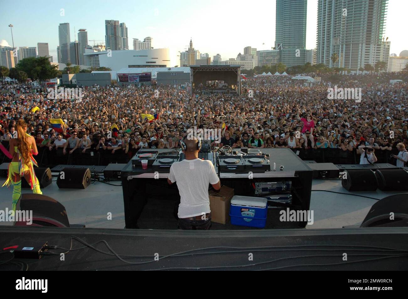 Eric Morillo at the Ultra Music Festival in Miami, Fl. 3/29/08 Stock ...