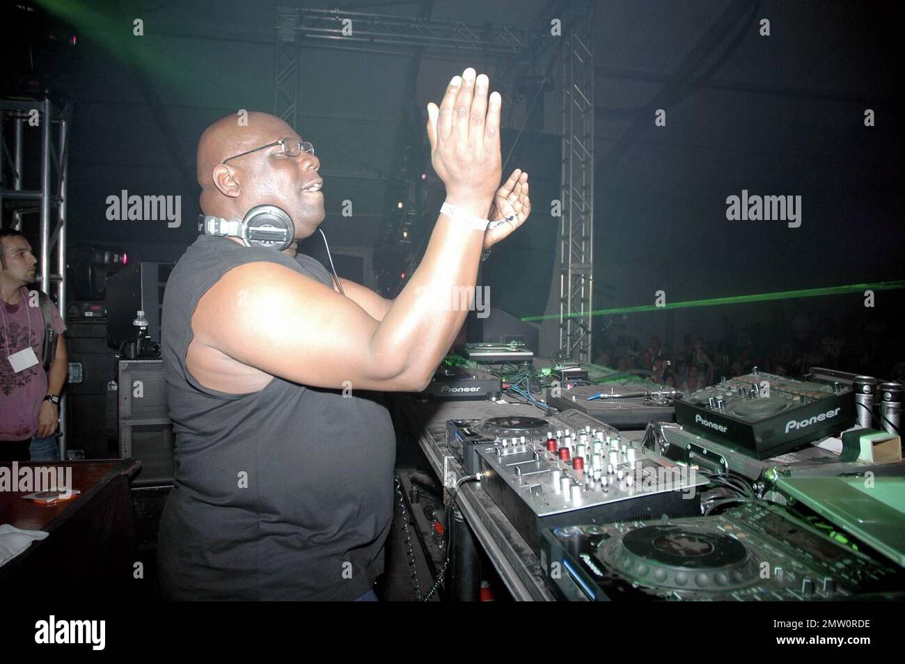 Carl Cox at the Ultra Music Festival in Miami, Fl. 3/29/08 Stock Photo ...