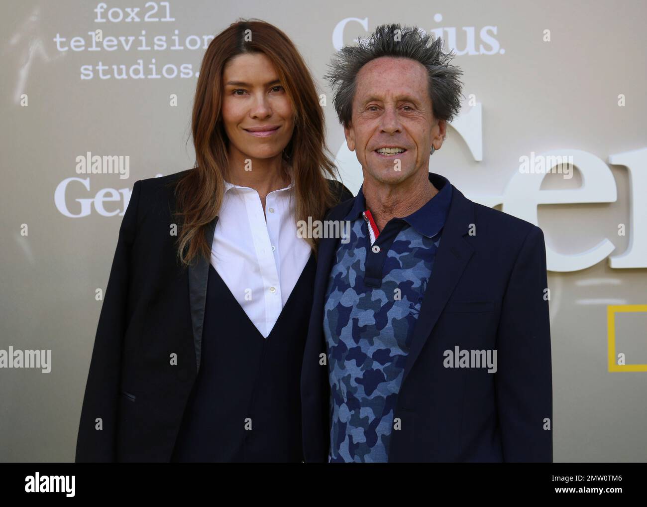 Veronica Smiley, left, and Brian Grazer arrive at the LA Premiere of ...