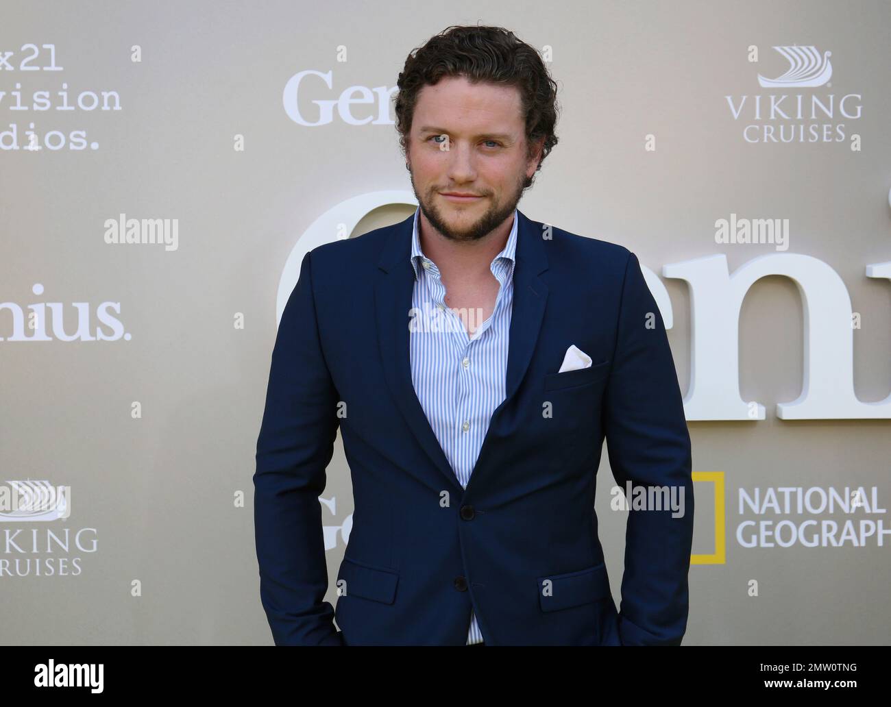 Jon Fletcher arrives at the LA Premiere of "Genius" at the Fox Theatre ...