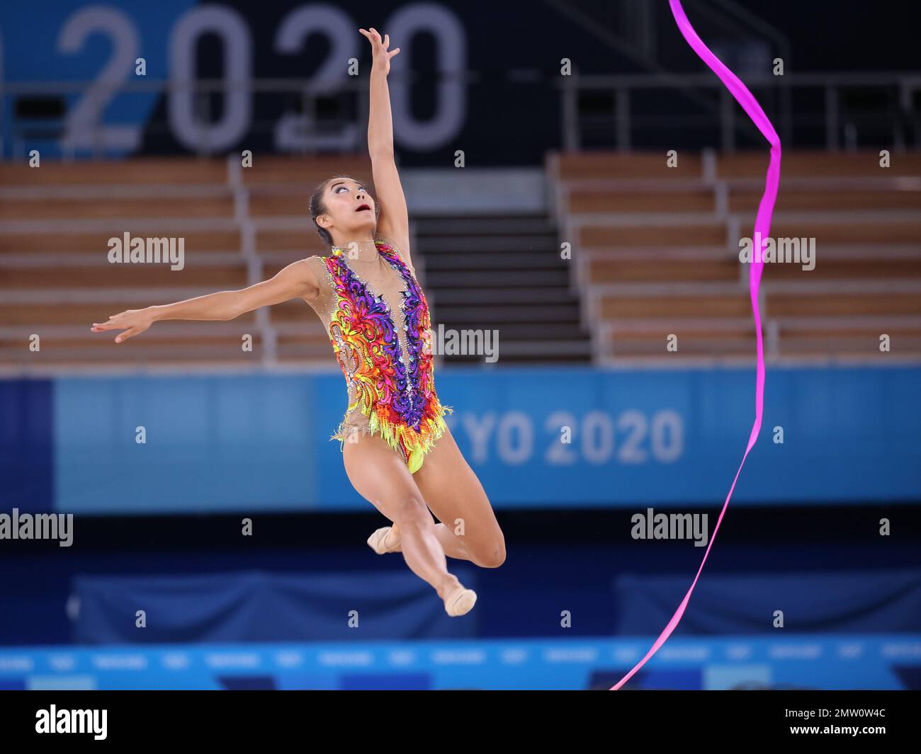 AUG 06, 2021 - Tokyo, Japan: Laura ZENG of United States performs at ...