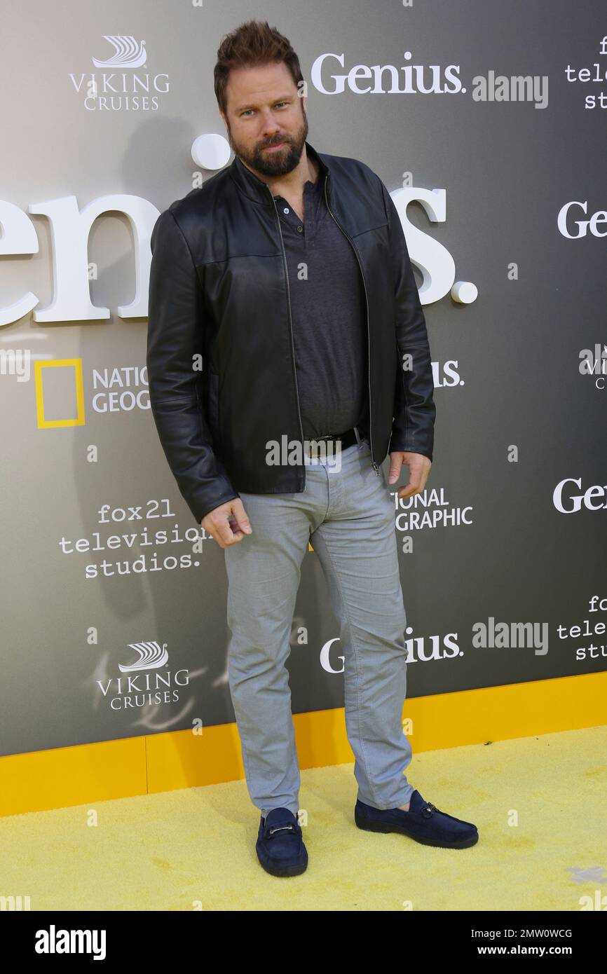 Steve Wilder arrives at the LA Premiere of "Genius" at the Fox Theatre ...