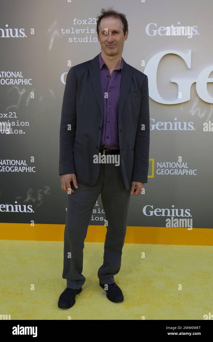 Richard Topol arrives at the LA Premiere of "Genius" at the Fox Theatre ...