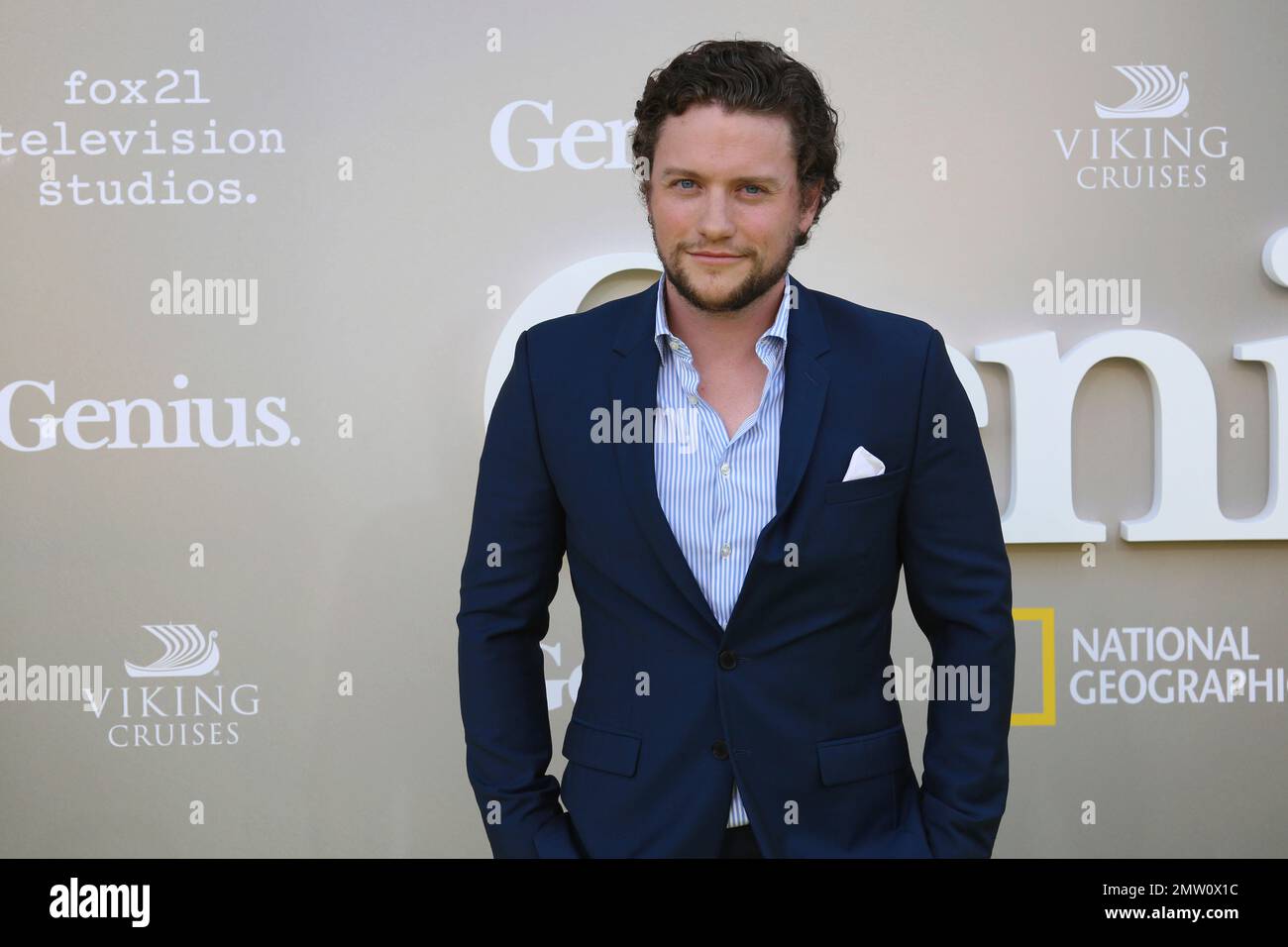 Jon Fletcher arrives at the LA Premiere of "Genius" at the Fox Theatre ...