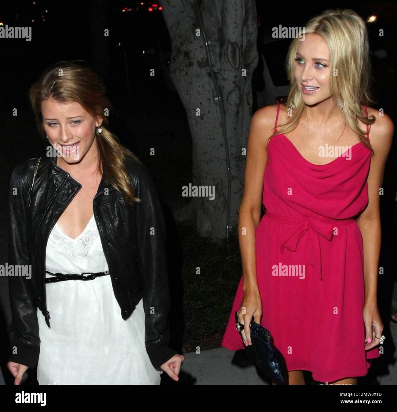 Lauren "Lo" Bosworth and Stephanie Pratt attend the opening of the ...