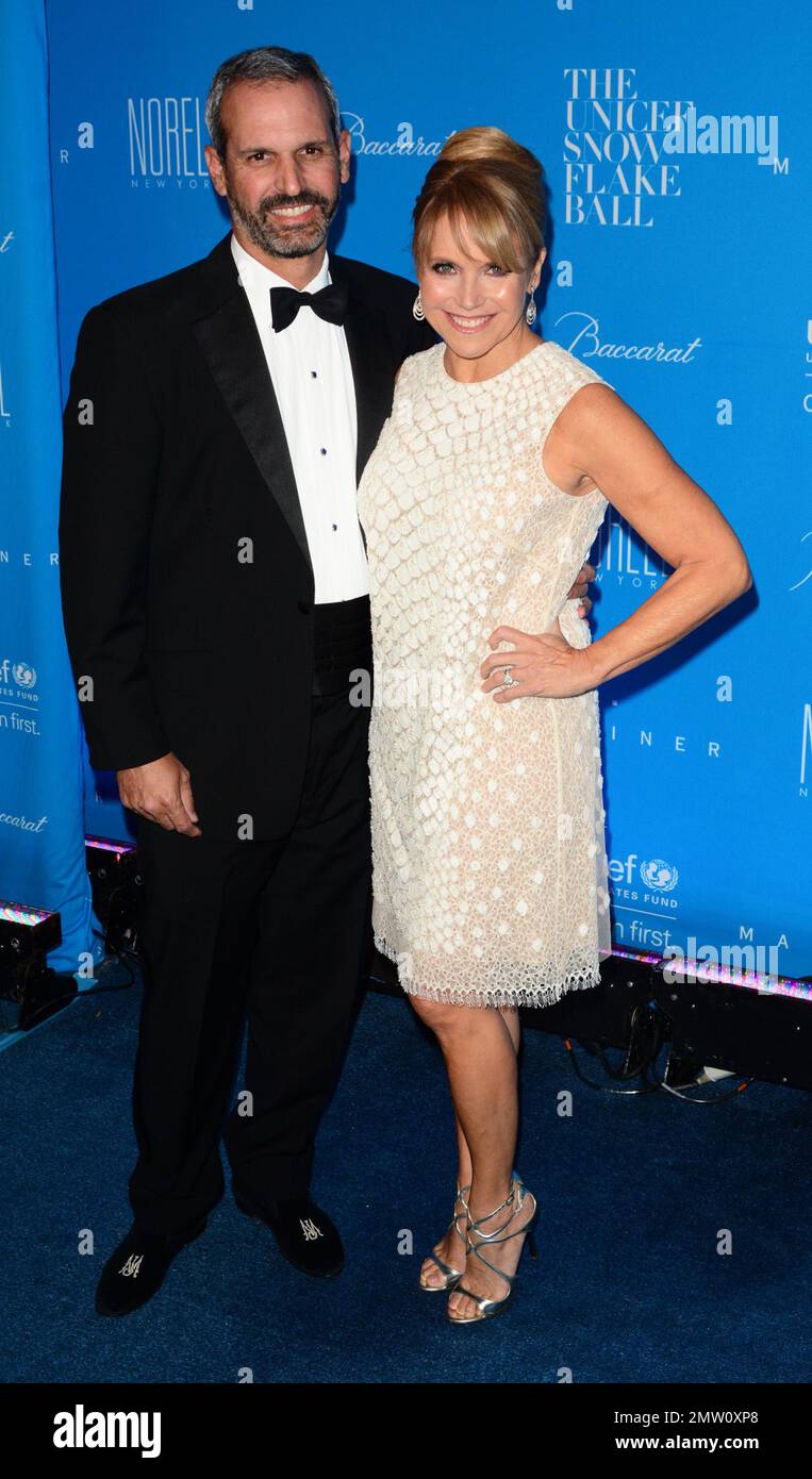 John Molner and Katie Couric at the 11th Annual UNICEF Snowflake Ball ...