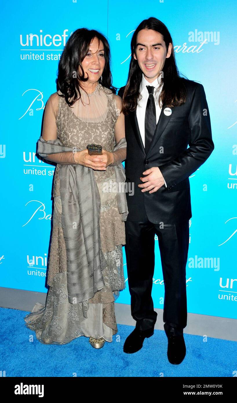 Olivia Harrison and Dhani Harrison on the blue carpet at the 7th annual ...