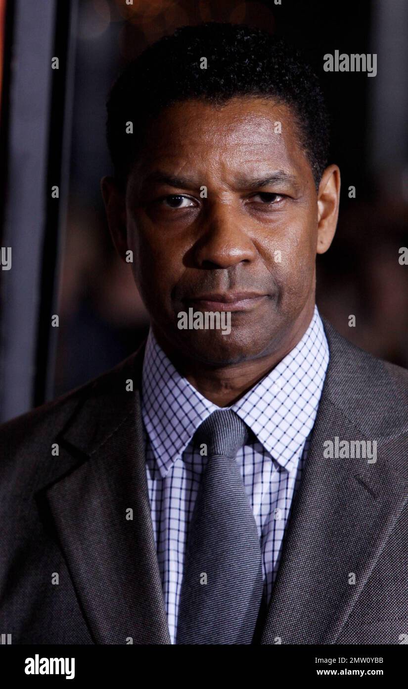 Denzel Washington attends the world premiere of Tony ScottÕs action ...