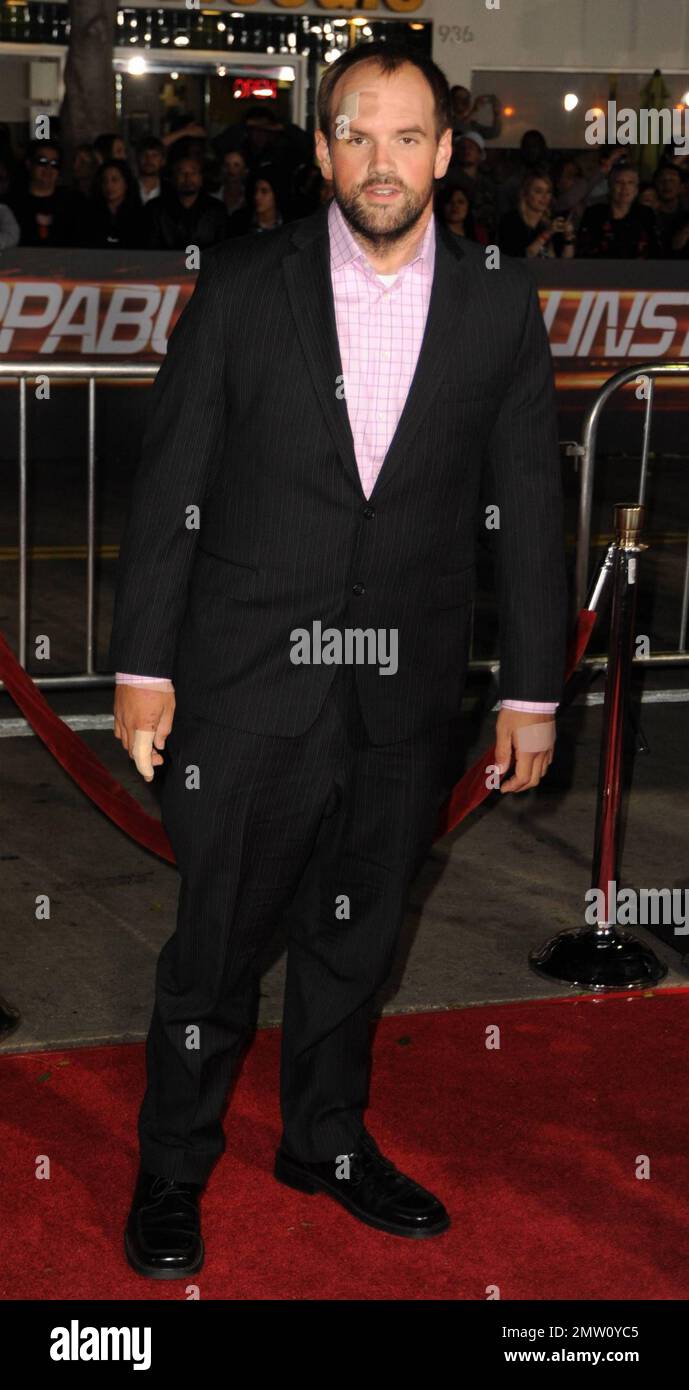 Ethan Suplee attending the world premiere of Tony ScottÕs action ...