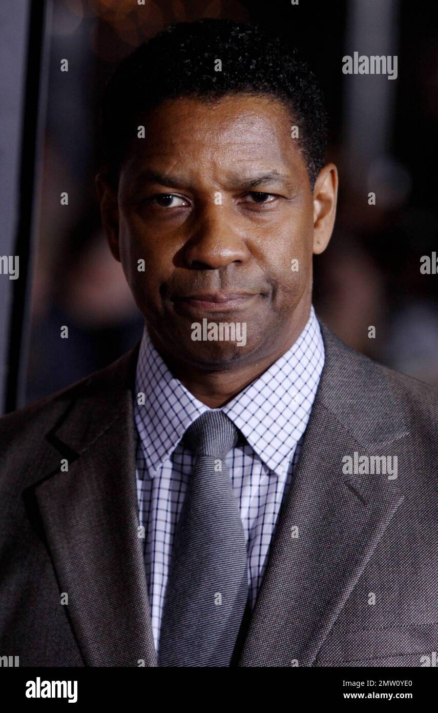 Denzel Washington attends the world premiere of Tony ScottÕs action ...