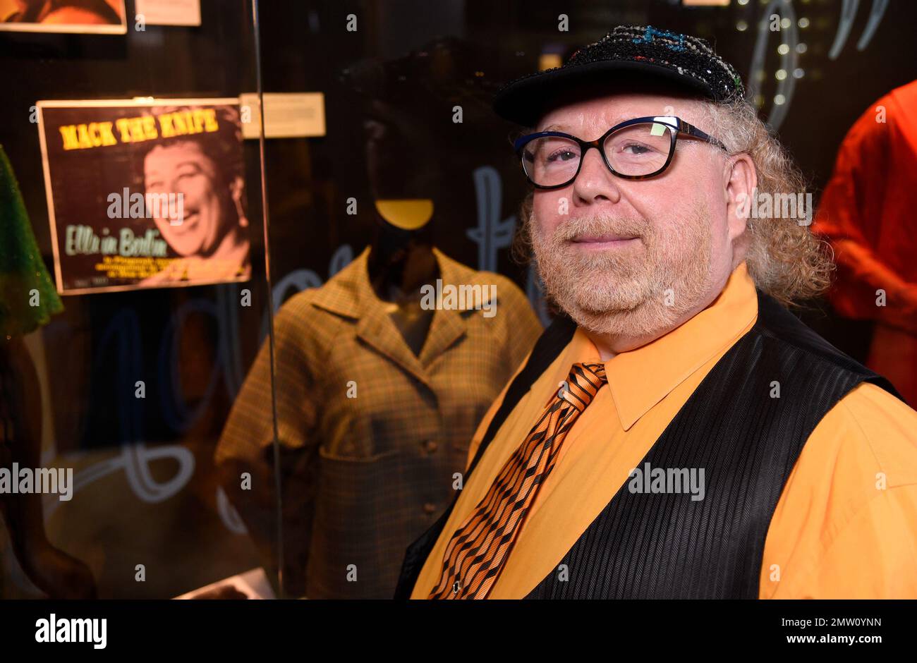 Author Geoffrey Mark poses for a photo while attending a sneak preview ...