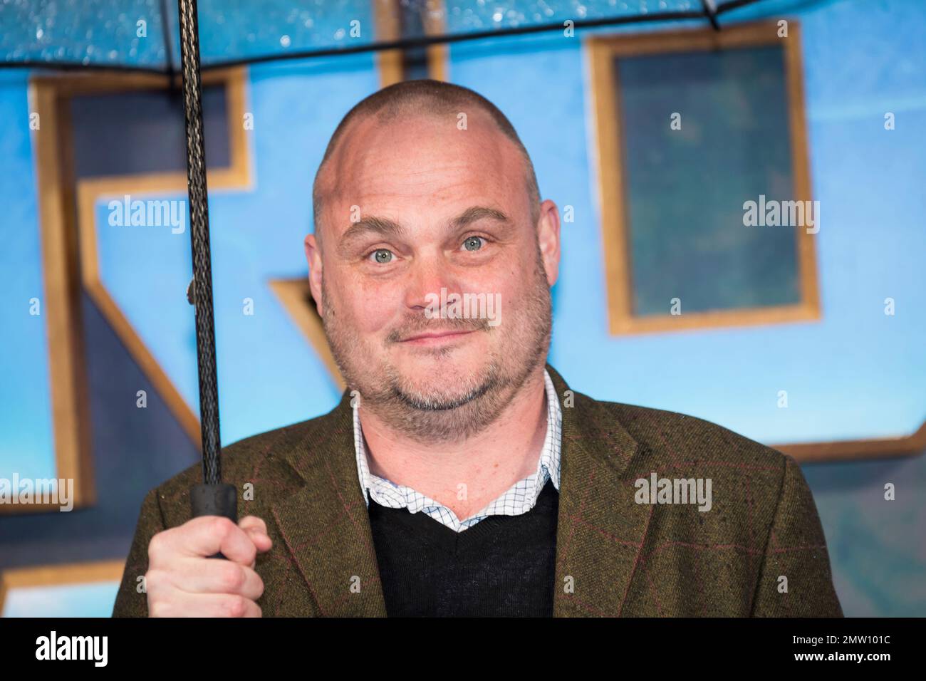 Al Murray poses for photographers upon arrival at the premiere of the ...