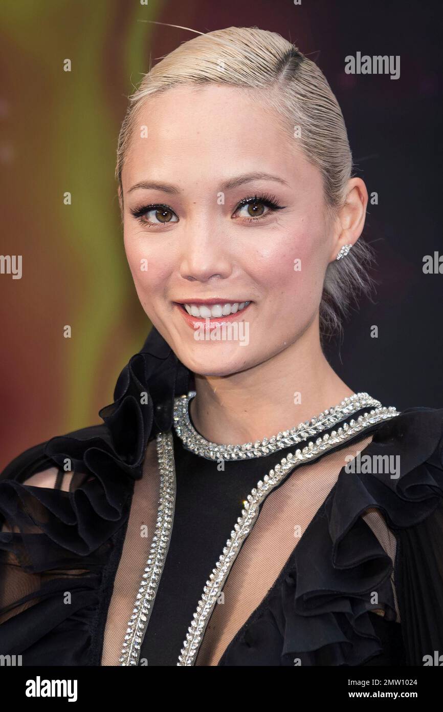 Actress Pom Klementieff Poses For Photographers Upon Arrival At The