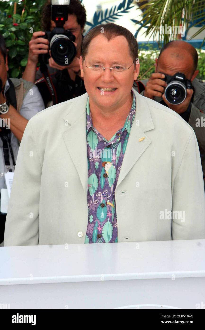 John Lasseter attends the photocall for Pixar's new film "Up" at the ...