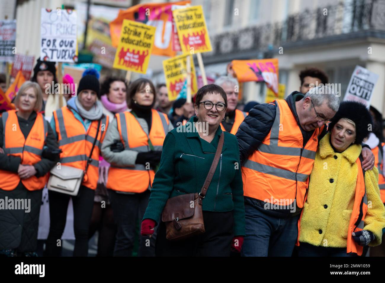 Mary bousted neu unison hi-res stock photography and images - Alamy
