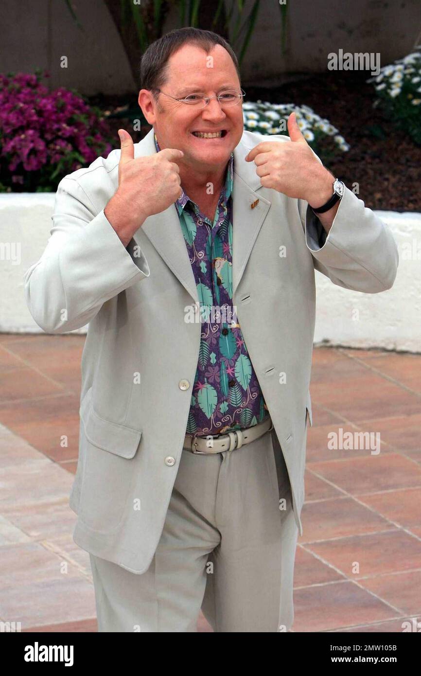 John Lasseter attends the photocall for Pixar's new film "Up" at the ...
