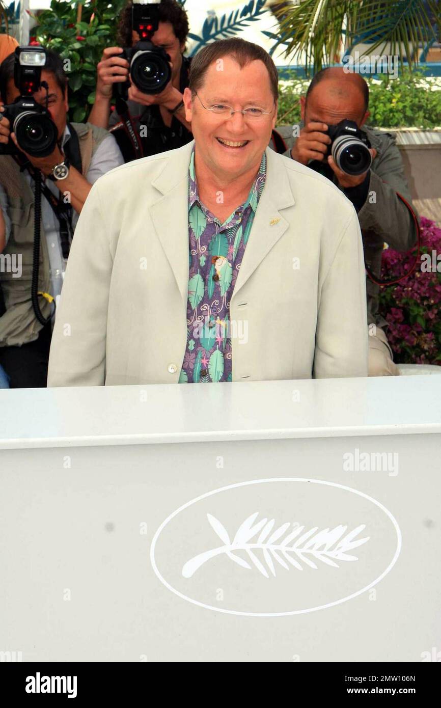 John Lasseter attends the photocall for Pixar's new film "Up" at the ...