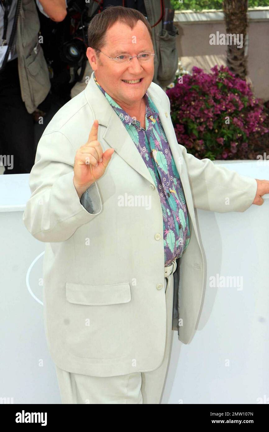 John Lasseter attends the photocall for Pixar's new film "Up" at the ...